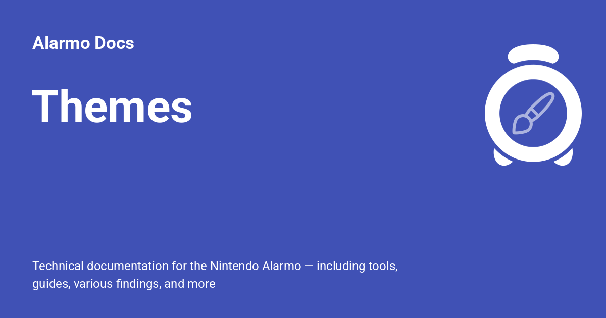 Themes - Alarmo Docs